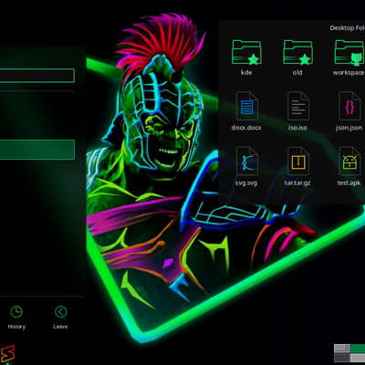 Carbon Banner LookAndFeel - KDE Store