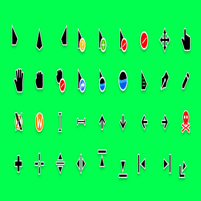 PearDarkCursors - KDE Store