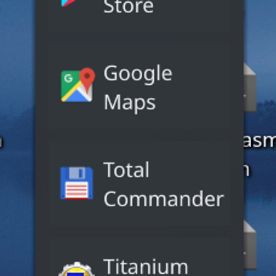 Tiled Quicklaunch - KDE Store