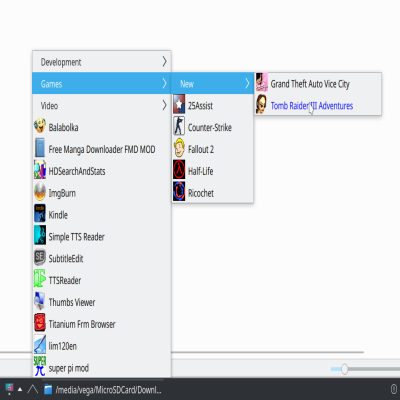 Cool Popup Quicklaunch - KDE Store