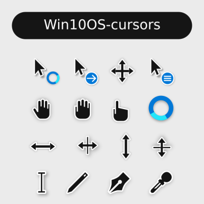 Win10OS-cursors - KDE Store