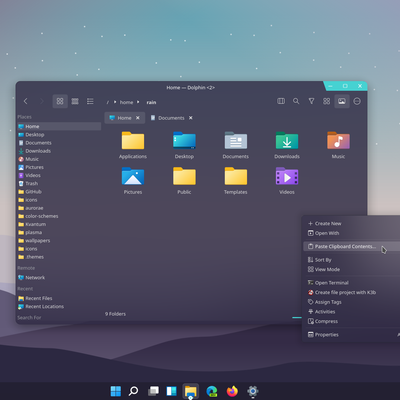 Twilight-dark Kvantum - KDE Store