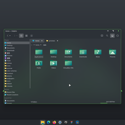 Orchids Aurorae Theme - KDE Store