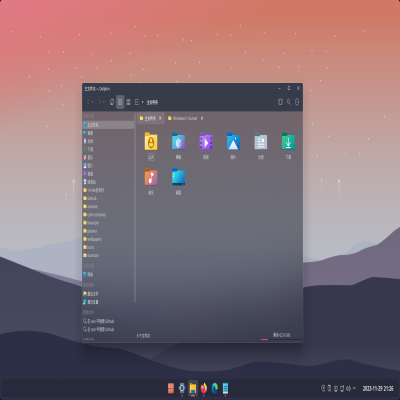 Windows11-Sunset Kvantum - KDE Store