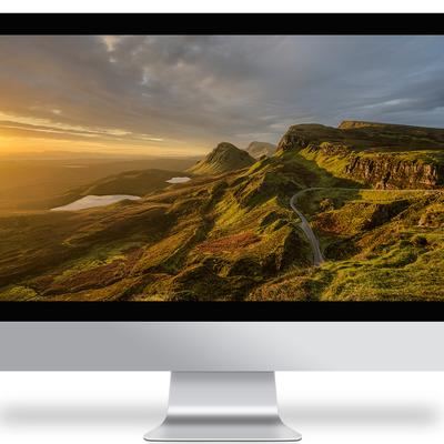 evening sky with beautiful sunset - KDE Store