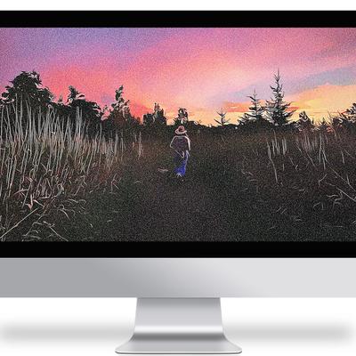 evening sky art - KDE Store