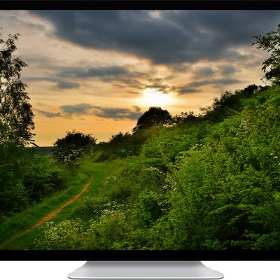 green and sunset - KDE Store