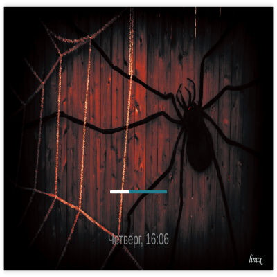 31Splash_Linux_spider - KDE Store