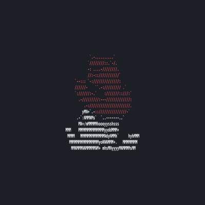 RedHat neofetch ASCII wallpaper. - KDE Store