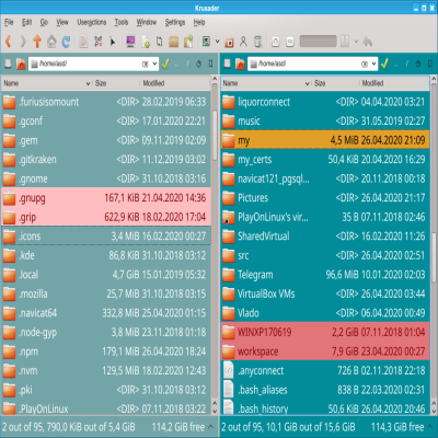 Krusader Vintage Colormap - KDE Store