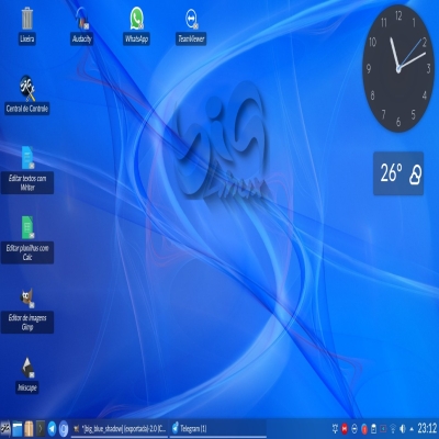 BigLinux Blue Skyline - KDE Store