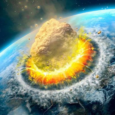 Asteroid Impact Falling Asteroid On Earth Ultra Hd - KDE Store