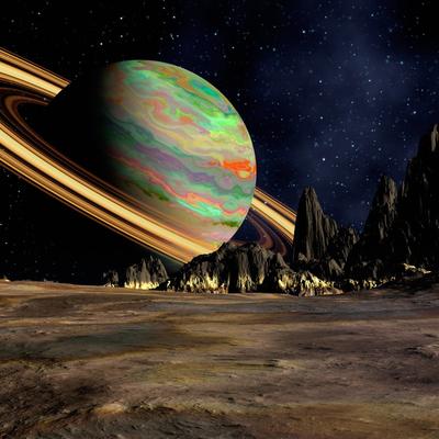 Planet Saturn Space Ring Hd Wallpaper - KDE Store