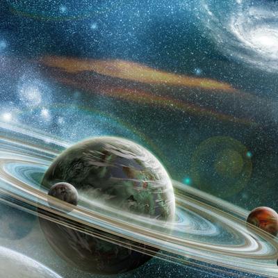 Space Galaxy Planets Stars Space Sci Fi 4k Ultra Hd Wallpape - KDE Store