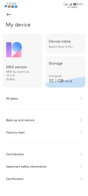 Dual Status Bar for Miui for Redmi note 10 pro - KDE Store