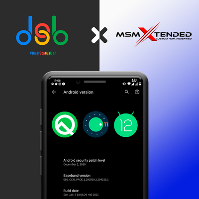 General Dual Status Bar for MSM Xtended - KDE Store