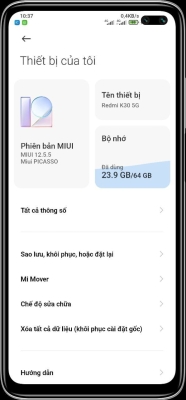 Dual status bar Miui - Redmi K30 5G - KDE Store