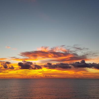 Landscape Photography of Sea Under Sunset HD WALLPAPER - KDE Store