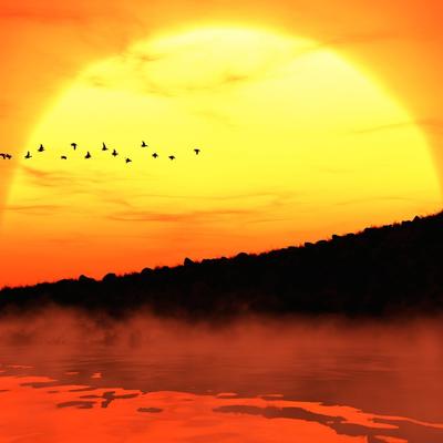 Earth Sky Sunset Yellow SUNRAYS HD WALLPAPER - KDE Store