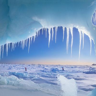 Ice Cave on Ellesmere Island Nunavut Canada Wallpaper - KDE Store