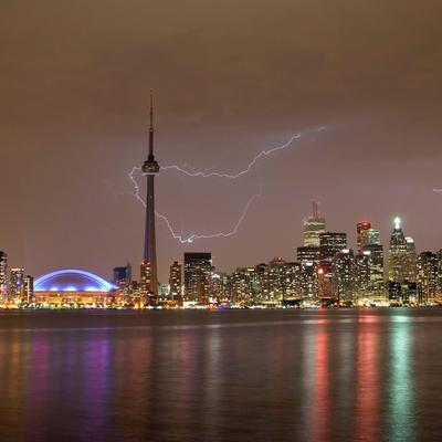 Lightning Storm Toronto Ontario Wallpaper - addons.videolan.org
