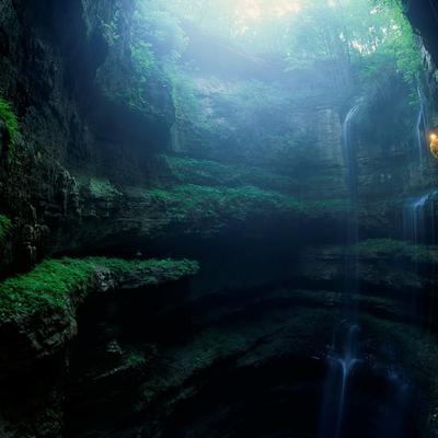 Spelunking in Neversink Pit Jackson County Alabama Wallpaper - KDE Store