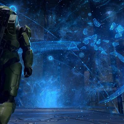 Halo Infinite Master Chief Xbox One Digital Compositing - KDE Store