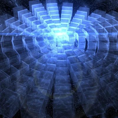 Abstract 3D cubes Wallpaper - KDE Store