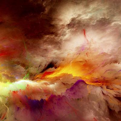 abstract 3d Graphics Psychedelic Nebula Space - KDE Store