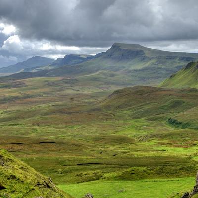 mountains scotland meadows - KDE Store