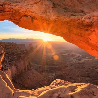 sunrays Reflection cliff - KDE Store