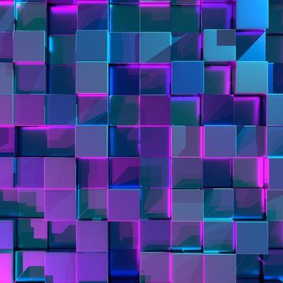 Abstract 3D cubes Wallpaper - KDE Store