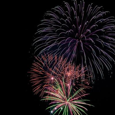 feu Fireworks light night sky - KDE Store