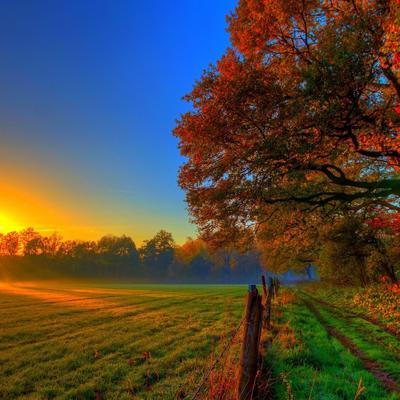 landscape sunset - KDE Store