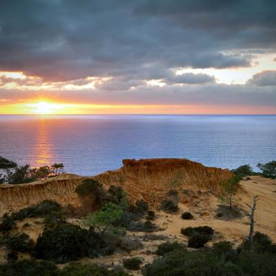 Sunset Sea Landscape HD Wallpaper - KDE Store