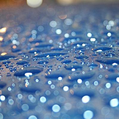 sunlight water reflection water drops macro blue circl - KDE Store