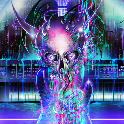 synthwave vaporwave neon cyberpunk hd - KDE Store