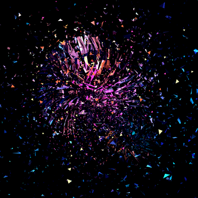 Justin Maller art work abstract digital art Facets - KDE Store