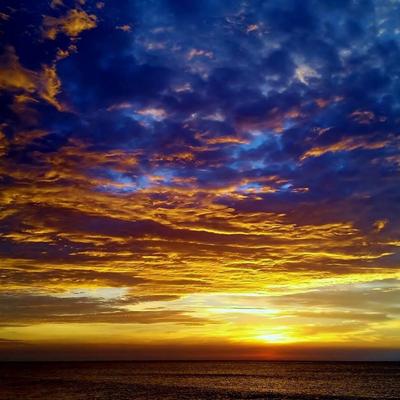 sunset evevning dawn reflection - KDE Store