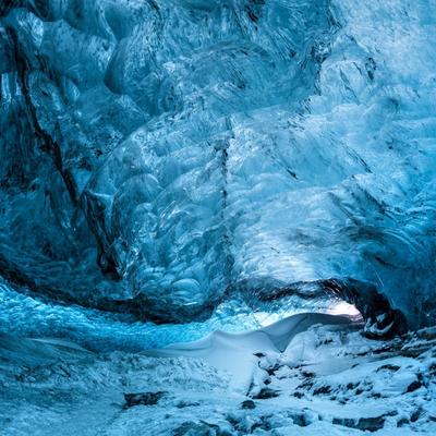 snow blue ice cave Arctic Freezing Format - KDE Store