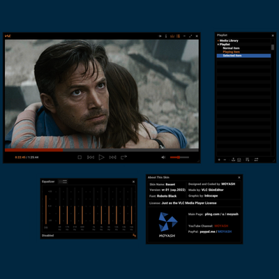 Basant VLC Skin - addons.videolan.org