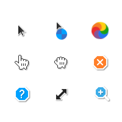 MacOS Pixel Cursors - KDE Store