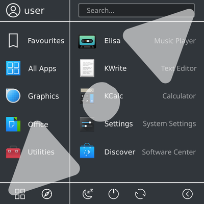 Resizable Application Launcher - KDE Store