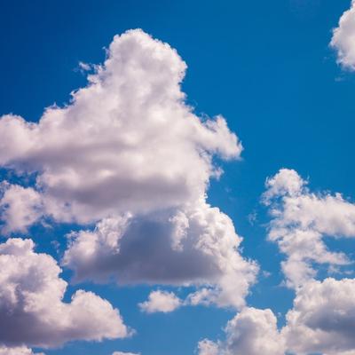 White Cumulus Clouds - KDE Store