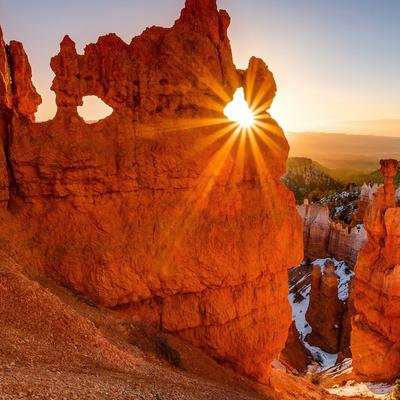 Nature Sunrays Cliff HD Wallpaper - KDE Store