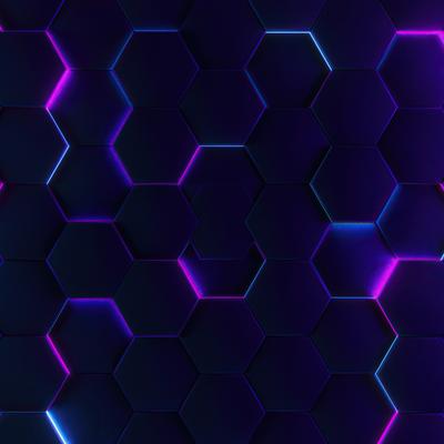 Polygon Glowing Joins HD WALLPAPER - KDE Store