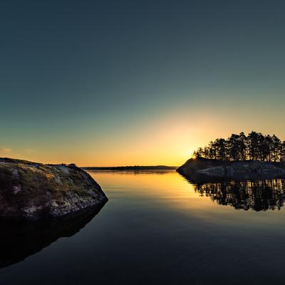 Lake Side Dawn Reflection HD Wallpaper - KDE Store