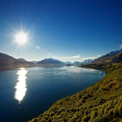 Nature Sunrays Reflection On Water HD Wall - KDE Store