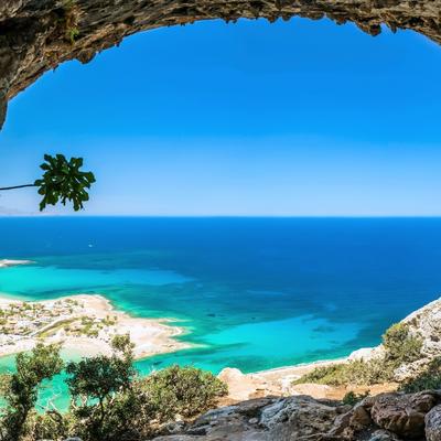 Cave near beach HD wallpaper - KDE Store