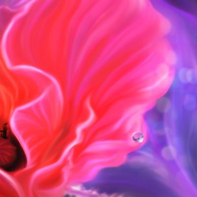 Abstract plasma Art Flower HD Desktop Photo - KDE Store